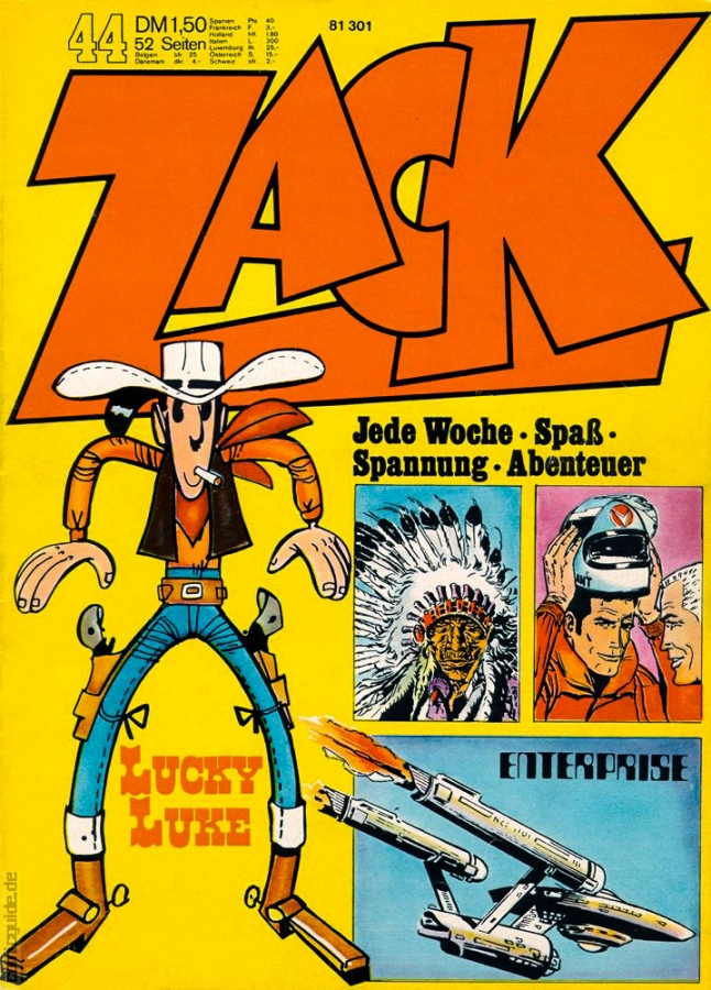 Zack – Das Buch der Bücher am Comic-Himmel